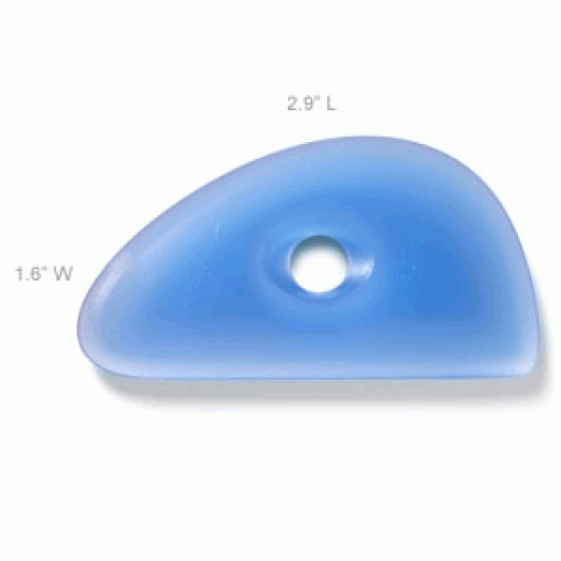 Rigid Plastic Clay Rib 4 by Xiem Ceramic & Pottery Tools